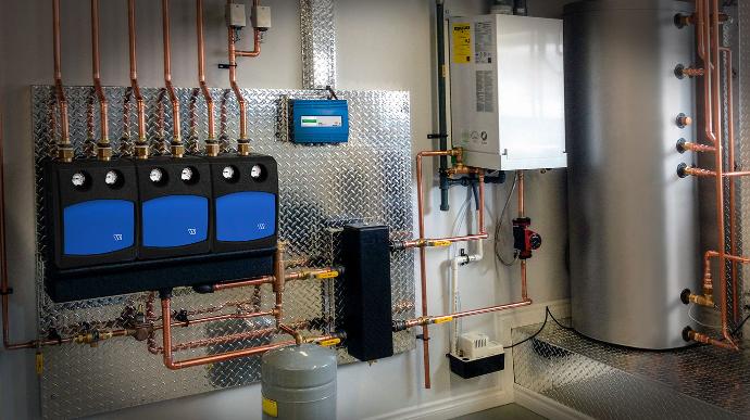 Radiant heating system store